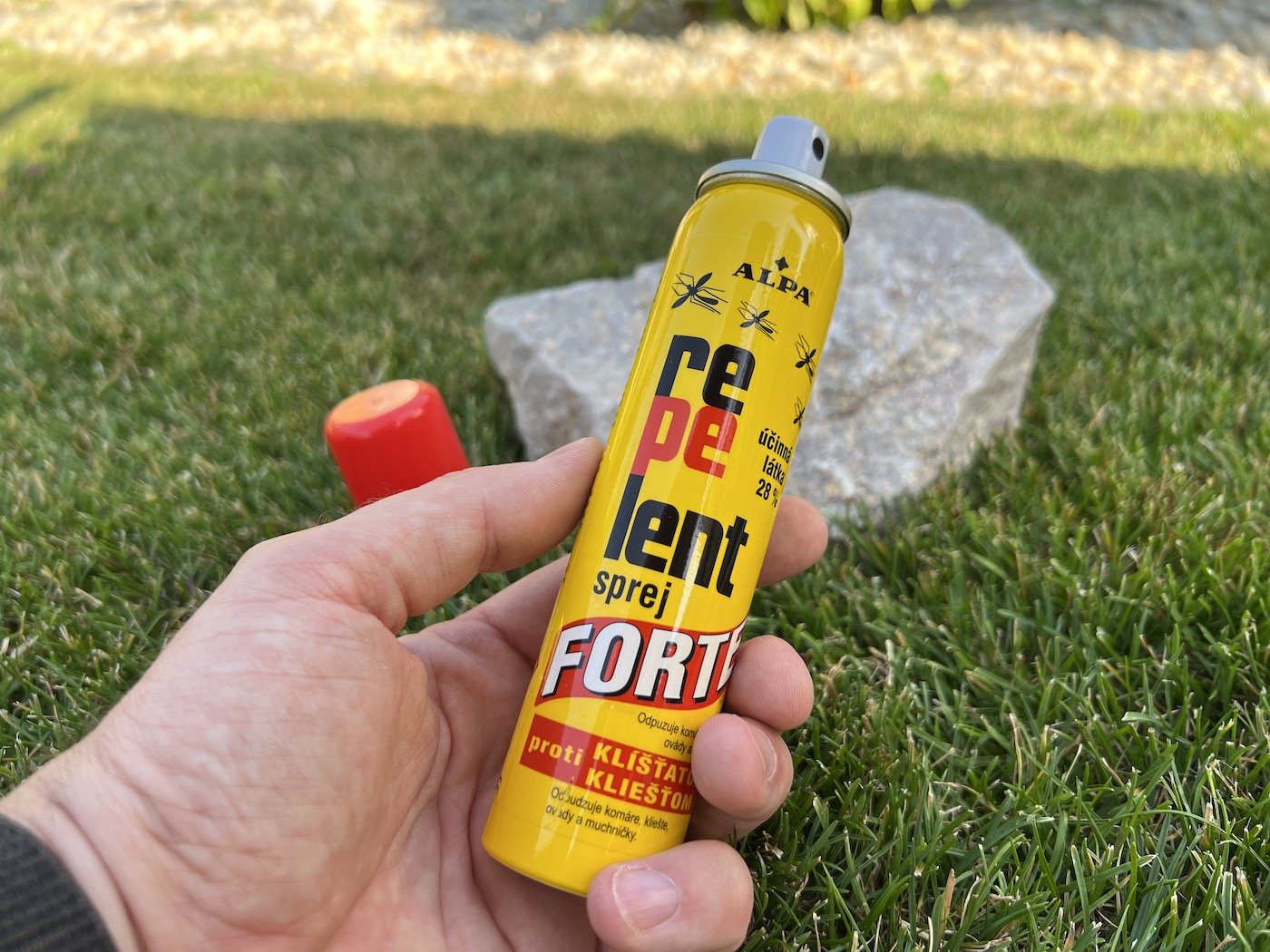 Alpa Forte repelent spray 90 ml od 104 Kč - krátká recenze - Cestakbydlení